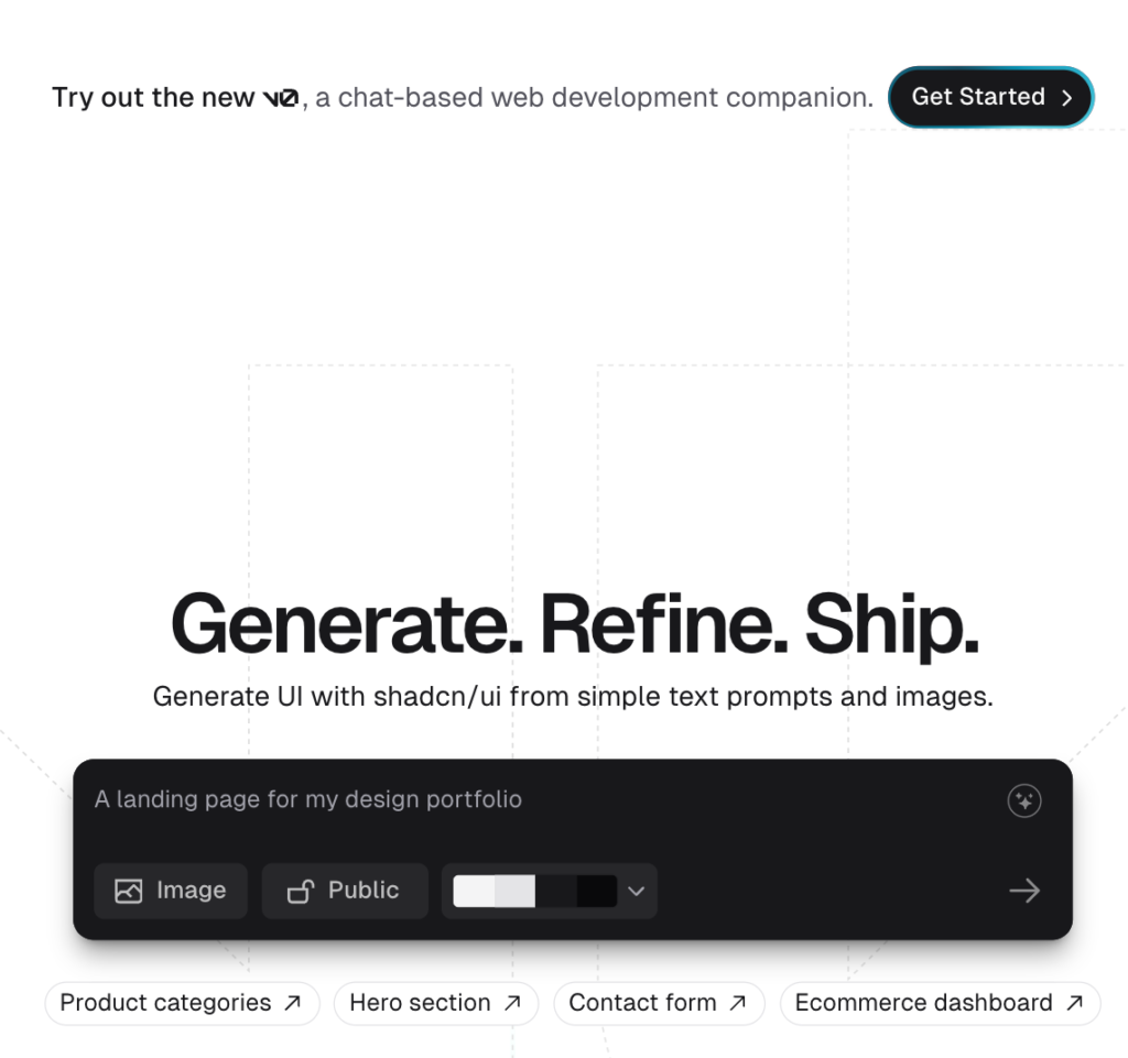 実際に試してわかったv0の実力！AIが生み出すUIデザインの新境地 | ARCHETYP Staffing Magazine